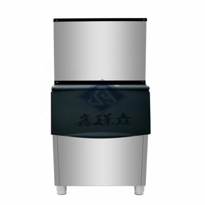 China Stainless Steel Self Service Ice Cube Machine with 380v Voltage and 24 Hours Capacity for sale