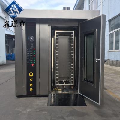 China Bakery Machines Electric Pizza Oven in Rotating Oven with 1530mm*1750mm*1950mm Size for sale