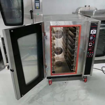 Cina 8 vassoi Aria calda riscaldamento elettrico forno a convezione per la cottura di pane torta biscotto pizza in vendita