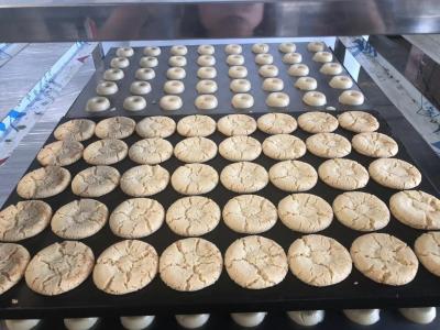 Cina 3kw Alta produttività Crepe Fragole sottili Butter Cookie Machine Biscuit Maker in vendita