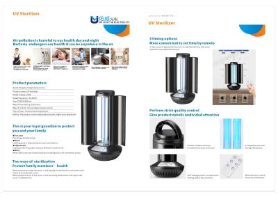 China Ozon entfernt Geruch-UVdesinfektions-Sterilisator-UVC Lampe für Krankenhaus 254nm zu verkaufen