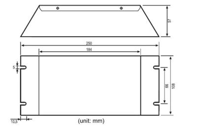 Cina 320W Dimming Electronic Ballast For Double Amalgam Germicidal Lamp Reactor in vendita