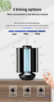 Cina luce UV-C germicida di sterilizzazione di disinfezione del depuratore d'aria del fan 70w di alto potere UV dello sterilizzatore in vendita