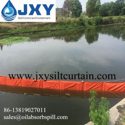China PVC Floating Oil Containment Fence Boom for Keeping Oil Out for sale