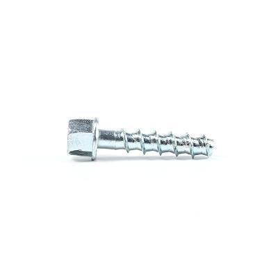 Cina Ancoraggio in calcestruzzo M10/10*60mm HEX Head Style Self Tapping Anchor Screws placcate in zinco in vendita