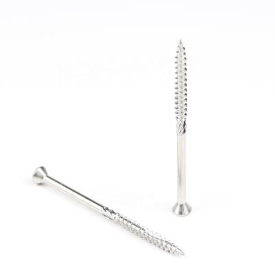 Cina 100mm 4 x 20 INCH Torx Flat Head Self Tapping Chipboard Screw con design personalizzato in vendita