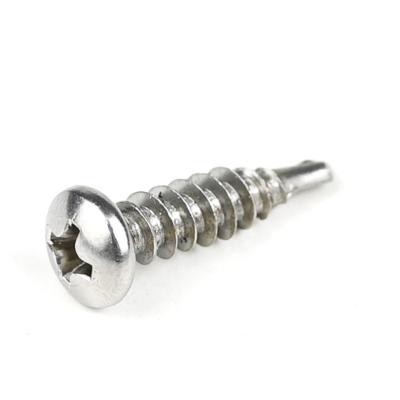 Cina Buone fonti di materiali Phillips Drive M4.6x19mm In acciaio inossidabile per viti auto-attrezzanti in vendita