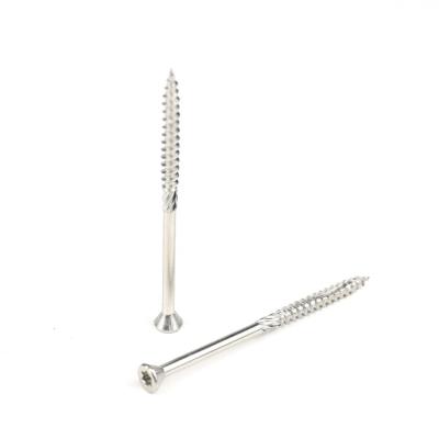 Китай Установка 80 мм из нержавеющей стали304 Torx Trim Head Wood Deck Screw для деревянного ограждения продается