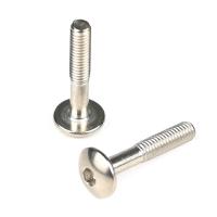 China M4 22mm Partial Thread Truss Head Hex Socket Machine Screws for Kitchen Hood for sale
