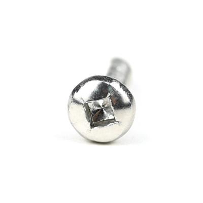 Cina 100% QC testato 304 Stainless Steel Pan Head Self Tapping Screw 8 X20 con azionamento quadrato in vendita