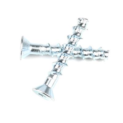 Cina Blocco di calcestruzzo M6x50 Allen Csk Hex Bolt Bianco Zinc Testa piatta auto-attingere bulloni di ancoraggio in vendita