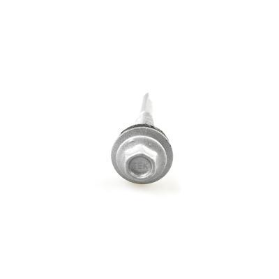 Cina Ss304 Vattone di perforazione bimetallico DIN7504K Flange Vattone di auto-perforazione esagonale auto-perforazione con lavastoviglie Epdm in vendita