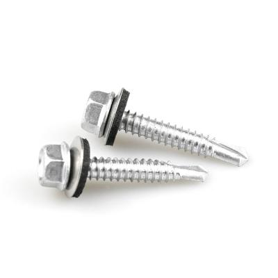 Cina Unitek acciaio inossidabile 316 di grado Hex testa di lavaggio viti auto-perforazione per foglio di tetto in vendita