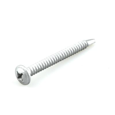 Cina Installazione Acciaio inossidabile SS304 Bi-Metallo Bimetallico Wafer Head 60mm Lunghezza Velo auto-perforazione ST5.5 Per foglio metallico in vendita
