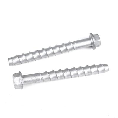 中国 再利用可能なM12x125ヘックスヘッドソー糸コンクリートアンカーであなたのコンクリート壁を固定 販売のため