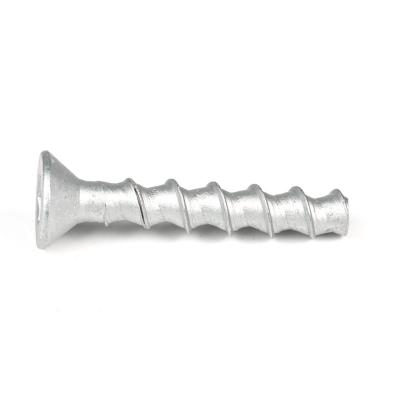 Cina HEX Socket Countersunk Bolt M8 60mm vite calcestruzzo Flat Socket stainless steel Anchor in vendita