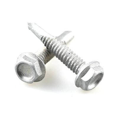 Cina Tornitori a testa piatta per auto-perforazione para metallo di acero con flange esessuale bimetallo in vendita