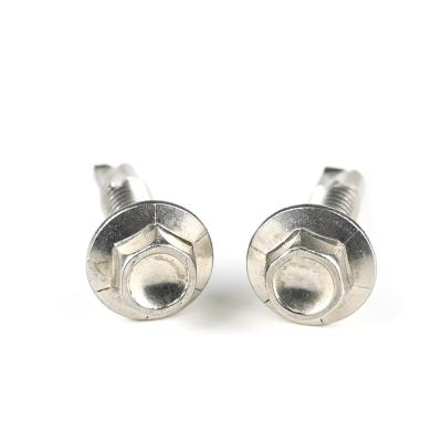 Cina Ruspert Ss304 Testa di lavaggio in acciaio inossidabile Hex Vattone auto-perforazione con lavaggio in Pvc per fissaggio solare in vendita