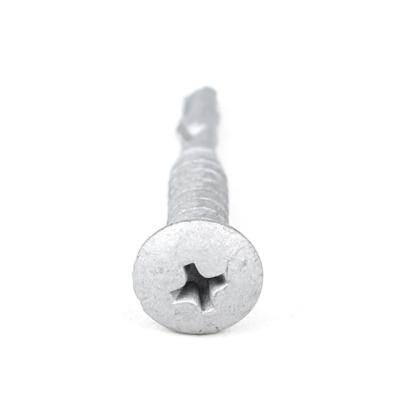 Китай Желтый Phillips Cross Recess Drive Type Самосверляющие винты с крыльями для солнечного водонагревателя продается