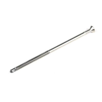 Cina 125 mm Tek vite a filo parziale Flat Head Phillips Self Drilling Screw per letti piatti in vendita