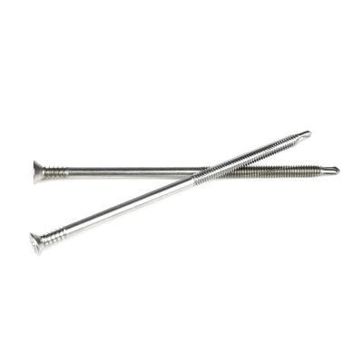 Cina 125 mm Tek vite a filo parziale Flat Head Phillips Self Drilling Screw per letti piatti in vendita