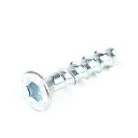 China Payment term T/T Flat Head Hex Socket Zinc Plating Masonry Screws Customized Support for sale