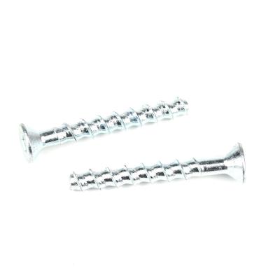 Cina M8 80mm Zinc Plating Countersunk Hex Socket Head Bolt per supporto personalizzato in calcestruzzo in vendita