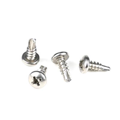 Китай Цинковая обработка из нержавеющей стали Phillips Pan Head Self Drilling Screw для металла продается