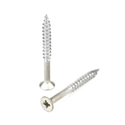 中国 100%QC 試験 木工 410 ステンレス鋼 木製デッキ スクロール 50mm Countersunk Head 販売のため
