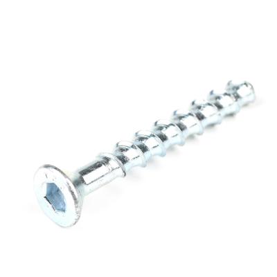 Cina Acciaio al carbonio Flat Head Hex Socket Concreto Self Tapping Anchor Bolt Massoneria in vendita