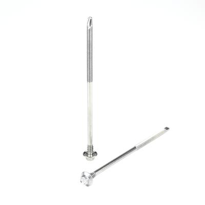 Cina Ruspert Finish 5.5x140mm 410 SS Hexagon Head Screw auto-perforazione per isolamento del tetto in vendita