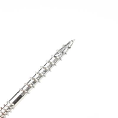 中国 10 X50 平方頭 カウンターサンク 切片板 スクロール 肋骨付き 双糸 販売のため