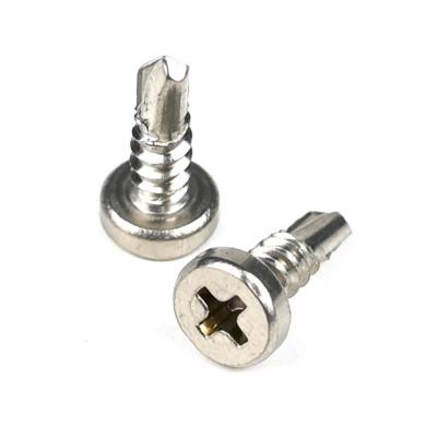 Cina Metrica personalizzata inossidabile Filister Head Phillips self-perforazione vite in acciaio inossidabile Tornillos para metallo in vendita