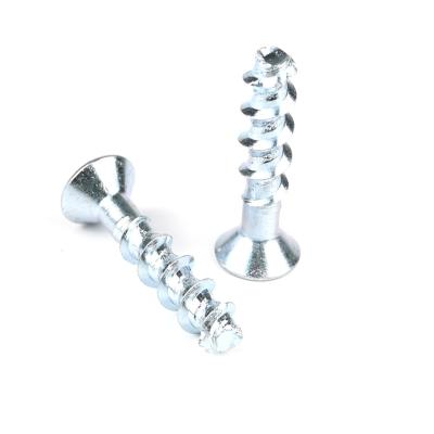 Cina Metrica M6 40mm rivestimento di zinco presa esagonale bullone anti-affondamento Ancoraggio vite per il fissaggio in vendita