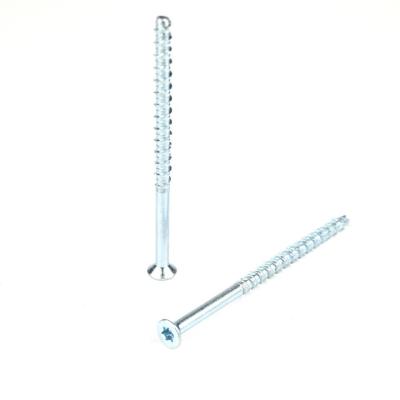 Cina Flat Head Acciaio al carbonio zinco Placcato Torx Countersunk Massoneria vite di cemento Ancoraggio bullone in vendita