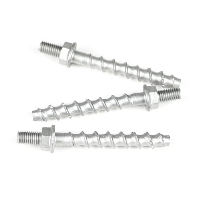 Cina Bulloni di ancoraggio per soffitto in calcestruzzo autofilettanti con testa flangiata esagonale a doppia filettatura standard JIS M8 in vendita