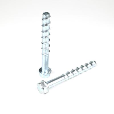 Cina M16 150mm Flat Head Carbon Steel Concrete Masonry Hexagon Socket Button Head Screw in vendita