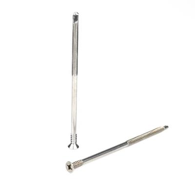 中国 HEXヘッドスタイル スタインレス・スティール自掘螺栓 5.5x130mm パーソナライズされたサポート 販売のため