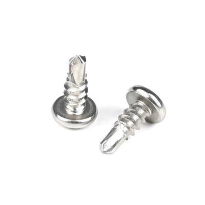 Cina Supporto personalizzato Nero Phillips Croce Pan Head Sus 304 viti auto-perforazione 3.5x10mm in vendita
