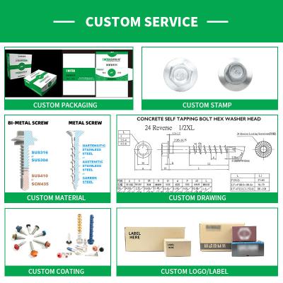 Cina Ruspert Flange Hex Head Self Drilling Tek Screw per applicazioni versatili in vendita