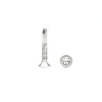 China 410 SS Tek 5 Point Self Drilling Screw Csk Head For Customized Needs for sale