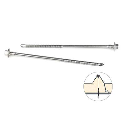 中国 メートリックセルフドリリングスクリュー 5.5x140mm 屋根のロックウルサンドイッチパネルにぴったり 販売のため