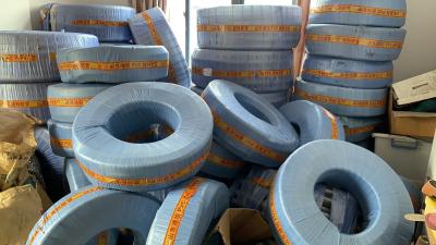 Cina Rotolo del tubo 1/2 di plastica» 50m di vuoto della particella della schiuma ispessito tubo flessibile del cavo del PVC della macchina di ENV chiaro in vendita