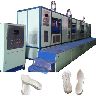 Cina ETPU automatico da 380 V per la stampatura delle suole delle scarpe in vendita