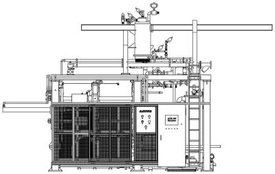 Cina Macchina di stampaggio a forma EPS ad alte prestazioni 380V imballaggio automatico in vendita