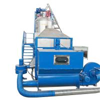 China Compact EPS Pre Expander For Space-Saving Expanded Polystyrene Processing For Foam Box And Block for sale