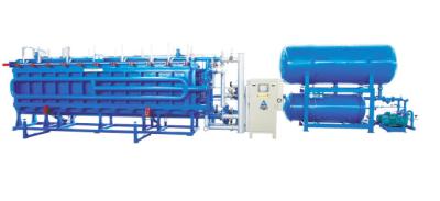 China Uitbreidbare polystyreen schuim vacuüm EPS blokvormende machine op maat Te koop
