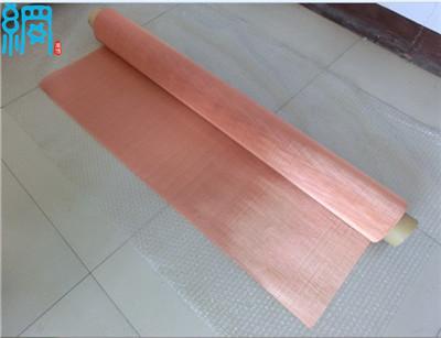 China high electrical conductivity pure copper metal woven wire mesh and wire cloth for sale