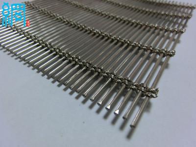China stainless steel cable and rod woven architectural wire mesh/decorative wire mesh for sale