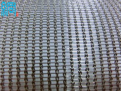 China Rigid Stainless Steel cable architectural wire mesh/decorative wire mesh for sale